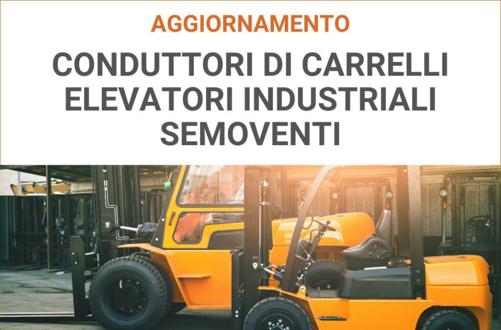 CARRELLI ELEVATORI SEMOVENTI aggiornamento Luglio 2025 | Teknoform